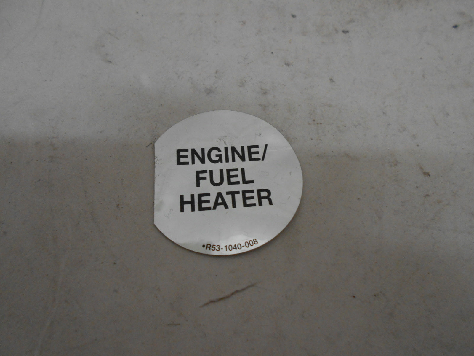 ENGINE FUEL HEATER DECAL – Peterbilt of Sioux Falls New and Used Parts