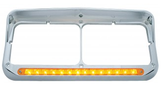 DUAL SQUARE HEADLIGHT BEZEL - 32351 – Peterbilt of Sioux Falls New and ...