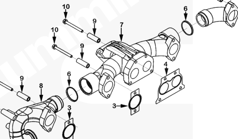 EXHAUST MANIFOLD - 3685999/3683870/3687062 – Peterbilt of Sioux Falls ...
