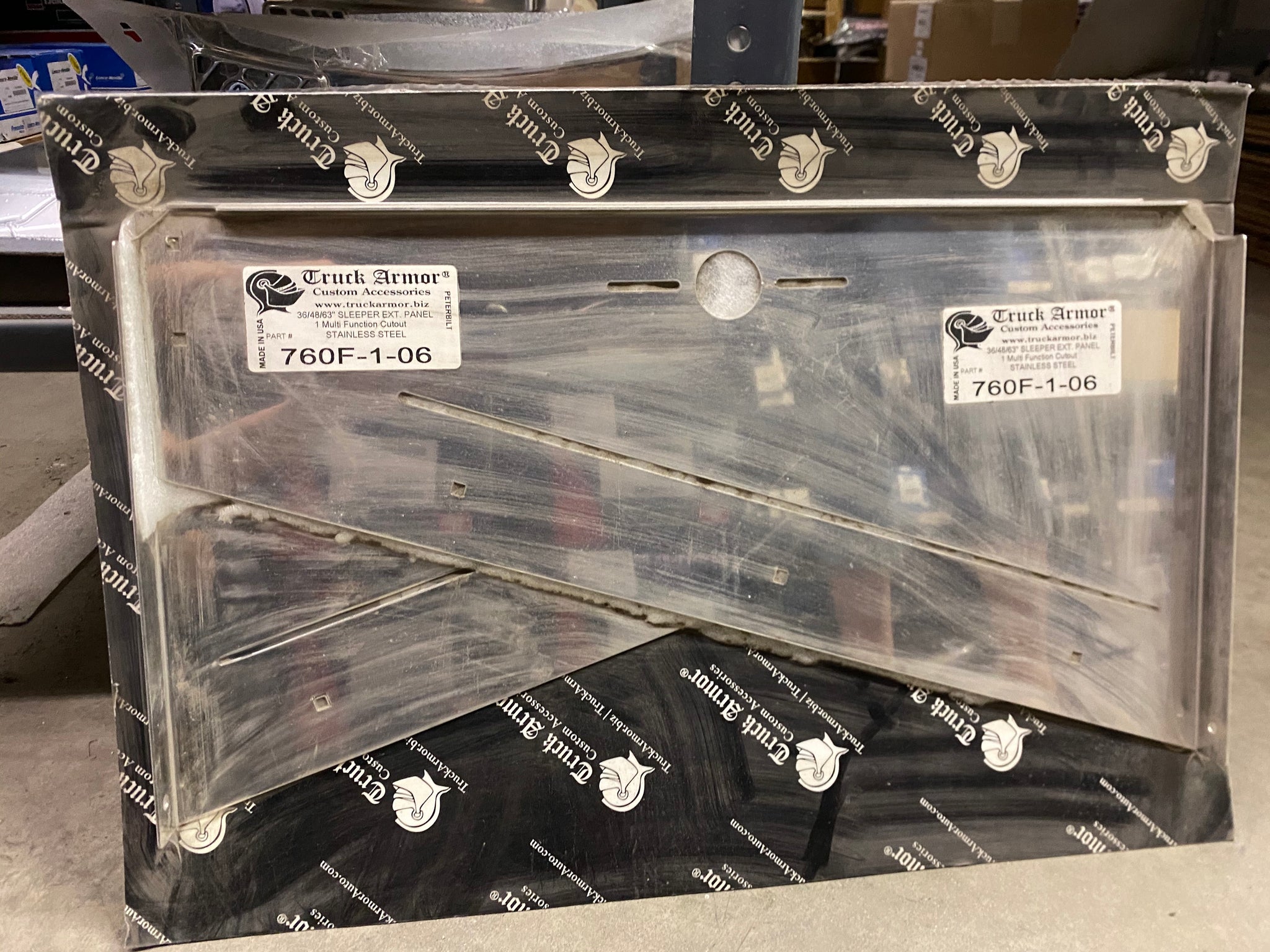 Ext. Panel for 36 / 48 / 63" Sleepers - 760F-1-06 – Peterbilt of Sioux ...