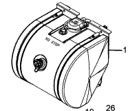 DEF TANK - M86-6051-02609 – Peterbilt of Sioux Falls New and Used Parts